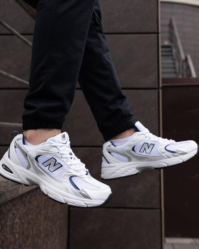 New balance 530 white blue чоловічі та жіночі кросівки — цена 2050 грн ...
