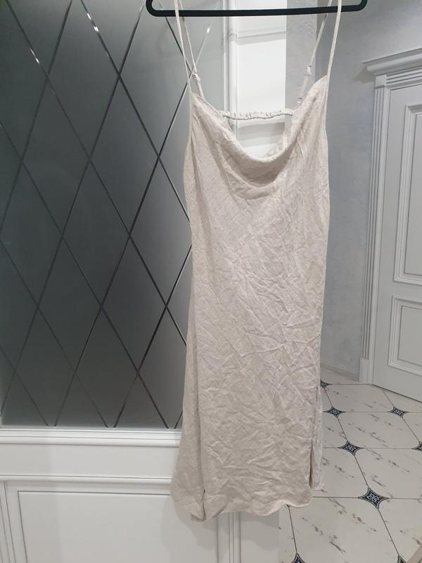 Красива льняна сукня Asos — ціна 506 грн у каталозі Сукні міді Купити жіночі речі за доступною