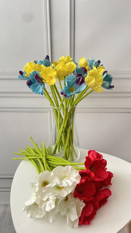 Цветок искусственный латексный — цена 30 грн в каталоге Искусственные цветы Купить товары для