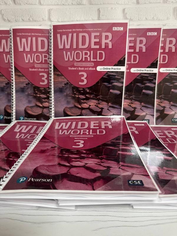 Wider world 3 second edition student's book + workbook — ціна 330 грн у ...