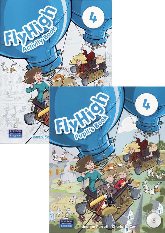 Fly high 4 students book+workbook — цена 310 грн в каталоге Учебники ...