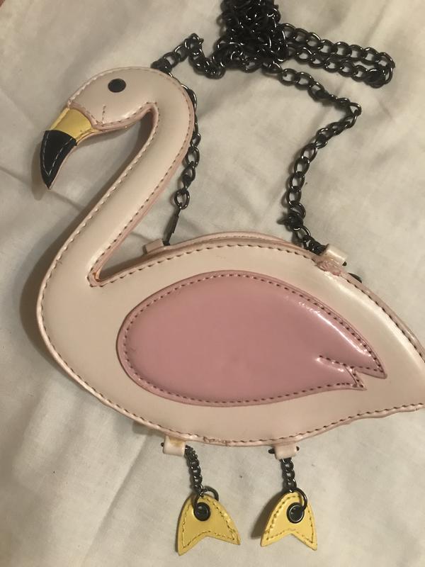 Сумка клатч фламинго — цена 200 грн в каталоге Клатчи Купить аксессуары по доступной цене на