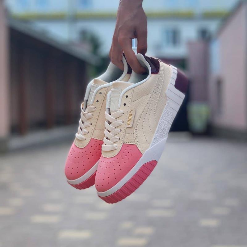 Кросівки puma cali cream pink — ціна 1899 грн у каталозі Кросівки ...