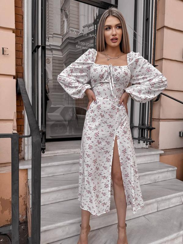 Літня міді сукня — ціна 740 грн у каталозі Сукні міді Купити жіночі речі за доступною ціною на