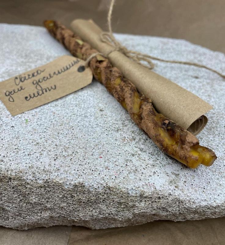 Свічка скрутка для досягнення мети — ціна 300 грн у каталозі Свічки Купити товари для дому та