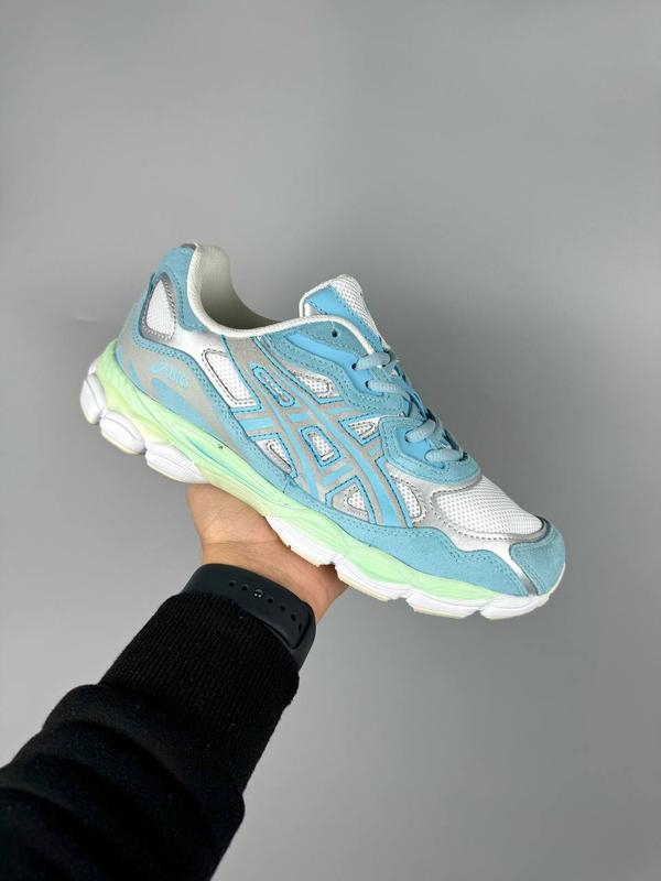 Кросівки asics gel-nyc blue mint — ціна 2636 грн у каталозі Кросівки ...