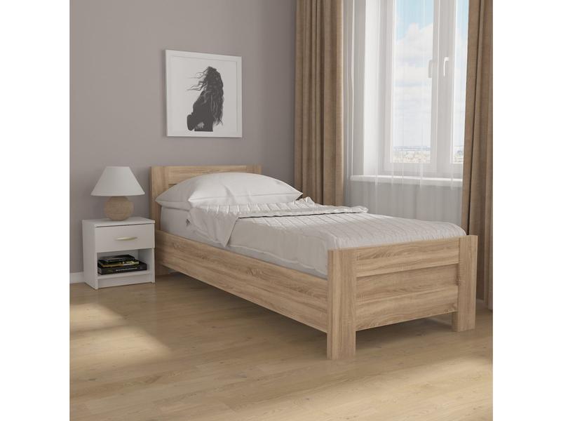 Ліжко односпальне м 20 — ціна 5450 грн у каталозі Ліжка Купити товари