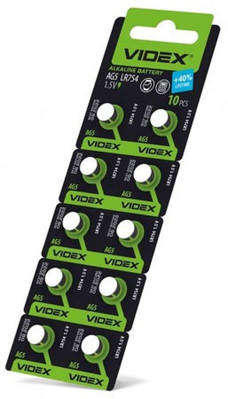 Батарейка часов videx ag 5 (lr754) blister card — цена 7 грн в каталоге ...