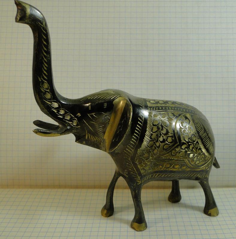Статуэтка слон из бронзы — цена 850 грн в каталоге Статуэтки Купить