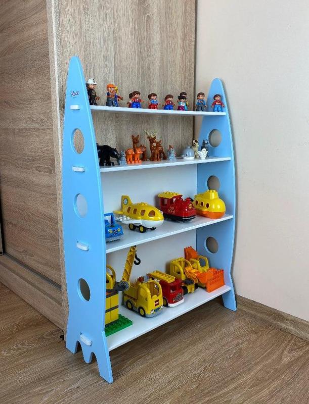 Дитяча поличка для іграшок — ціна 1390 грн у каталозі Полиці Купити товари для дому та побуту за