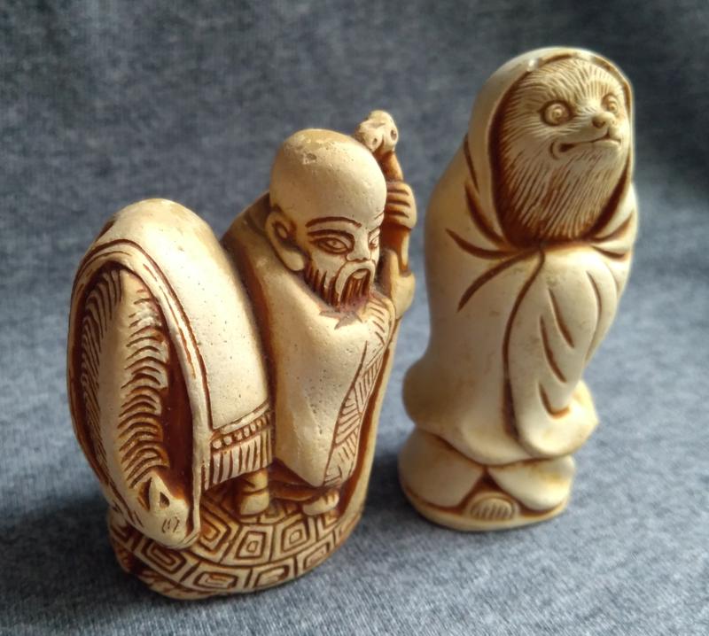 Статуэтки миниатюра нецке фен шуй хотей 6 шт — цена 350 грн в каталоге Статуэтки Купить товары