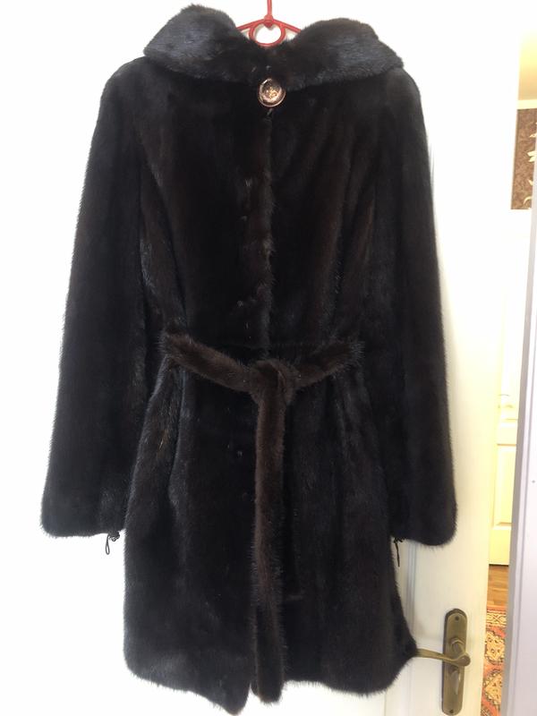 Норкова шуба під пояс — ціна 5000 грн у каталозі Шуби Купити жіночі