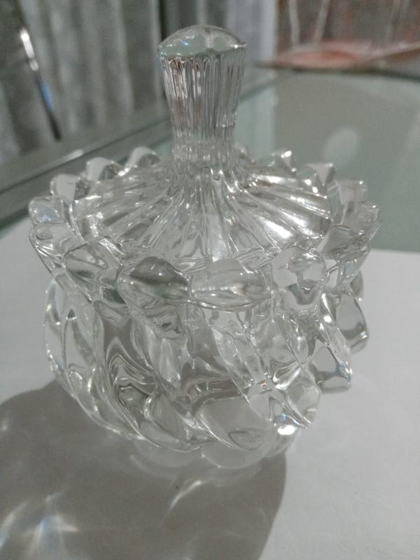 Джемница сахарница конфетница хрустальная — ціна 420 грн у каталозі Вази для цукерок Купити