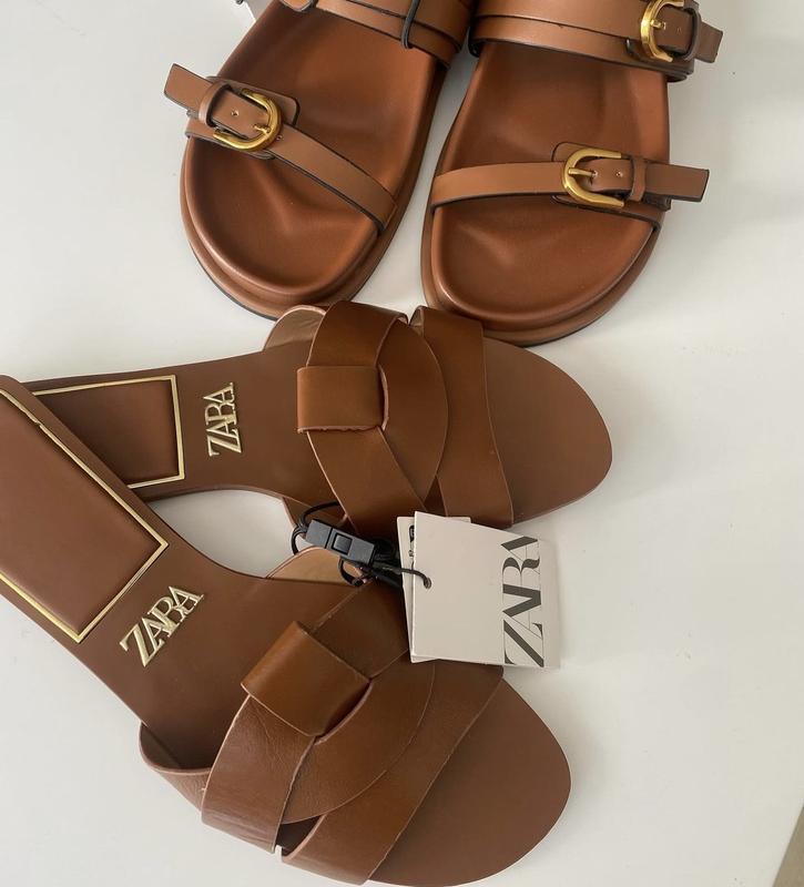 Шлепанцы zara — цена 1200 грн в каталоге Шлепанцы Купить женские вещи ...