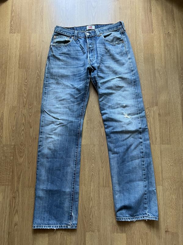 Levis 501 w33 l34 baggy jeans vintage y2k джинси — ціна 500 грн у каталозі Джинси Купити ...
