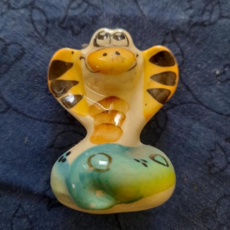 Статуэтка змея керамика — цена 95 грн в каталоге Статуэтки Купить товары для дома и быта по