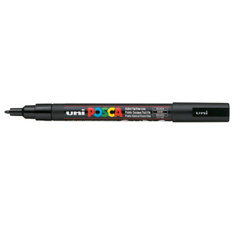 uni posca black 0.9 1.3 pc 3m.black 239 163769838