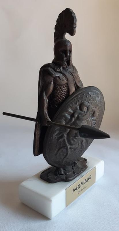 Статуетка бронзова цар леонід спарату — ціна 1850 грн у каталозі Статуетки Купити товари для