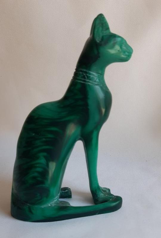 Винтажная египетская статуэтка богиня кошка бастет — цена 1450 грн в каталоге Статуэтки Купить