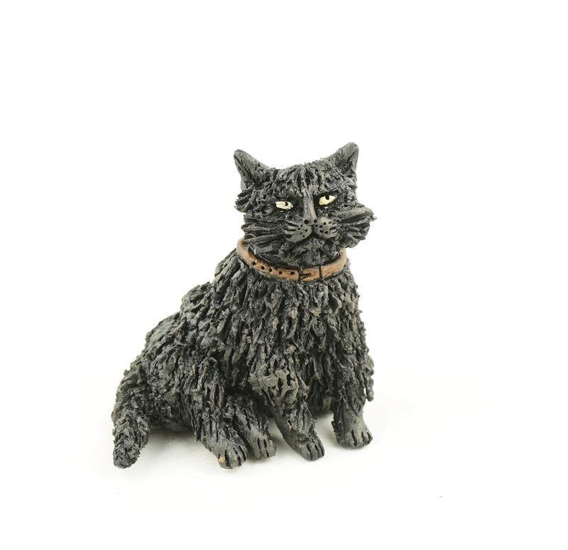 Кот керамическая фигурка кота cat figurine — цена 190 грн в каталоге ...