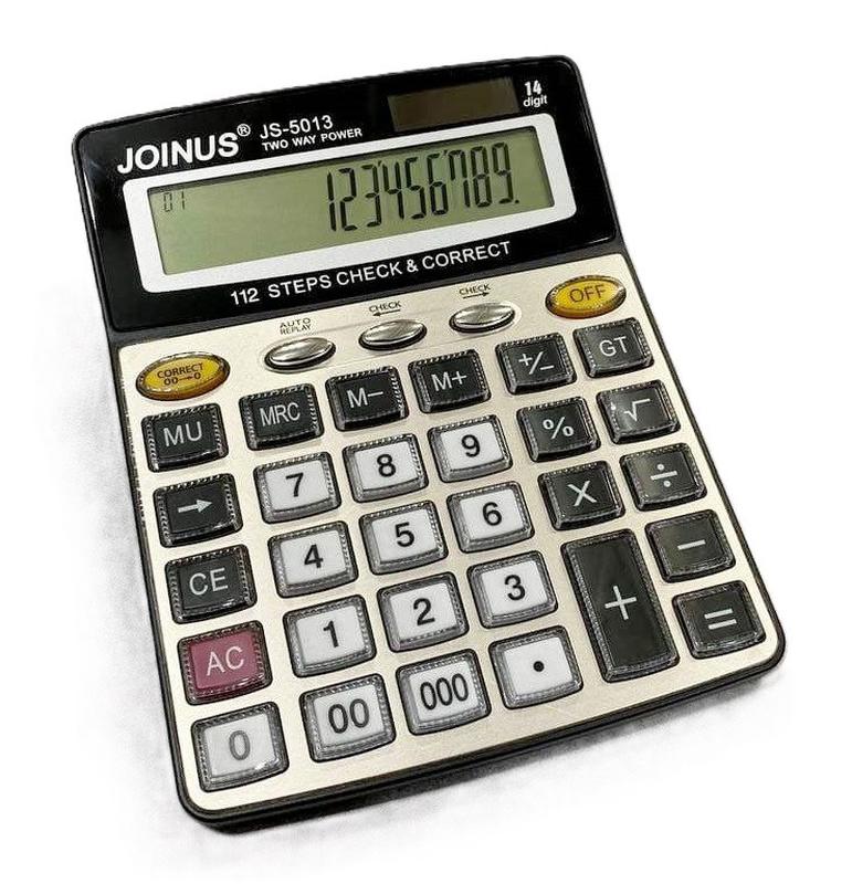 Калькулятор joinus js-5013 настольный офисный 14 разрядный — цена 491 ...