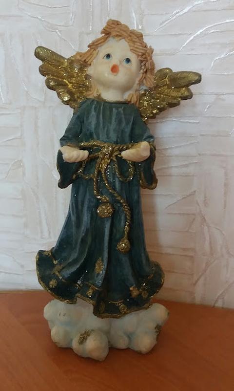 Оригинальная статуэтка поющий ангел гипс — цена 199 грн в каталоге Статуэтки Купить товары