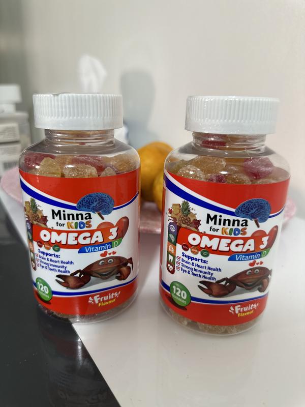 Omega 3 minna kids vitamin d витамины для детей — цена 749 грн в ...