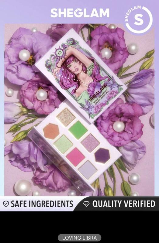 Sheglam палетка теней любви тесты — цена 665 грн в каталоге Тени для век Купить товары для