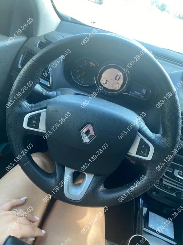 Оплетка чехол на руль рено меган сценик флюенс renault megane 3 scenic ...