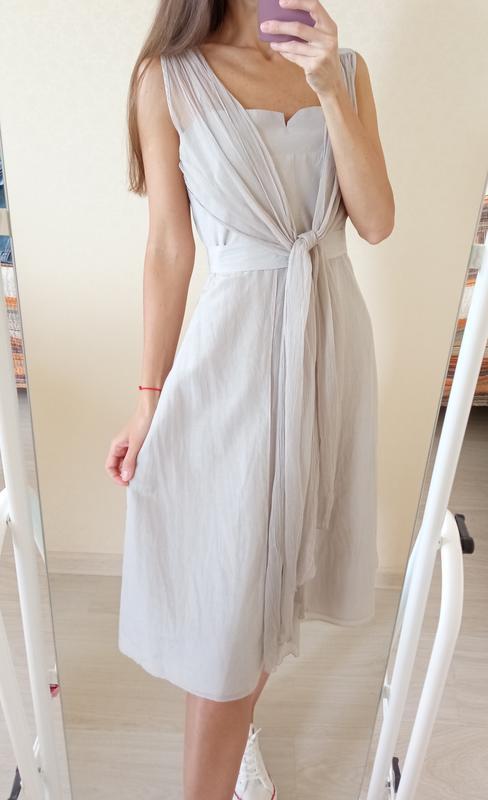 Шовкова сукня — ціна 700 грн у каталозі Сукні міді Купити жіночі речі за доступною ціною на Шафі