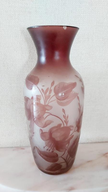 Ваза галле вінтажна коллекційна вінтаж — ціна 1555 грн у каталозі Вази Купити товари для дому та