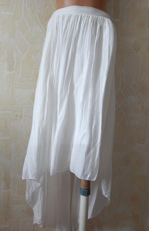 Шовкова спідниця — ціна 270 грн у каталозі Міді спідниці Купити жіночі речі за доступною ціною