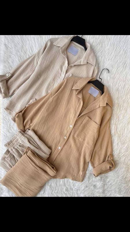 Костюм муслин — ціна 760 грн у каталозі Брючні костюми Купити жіночі речі за доступною ціною на