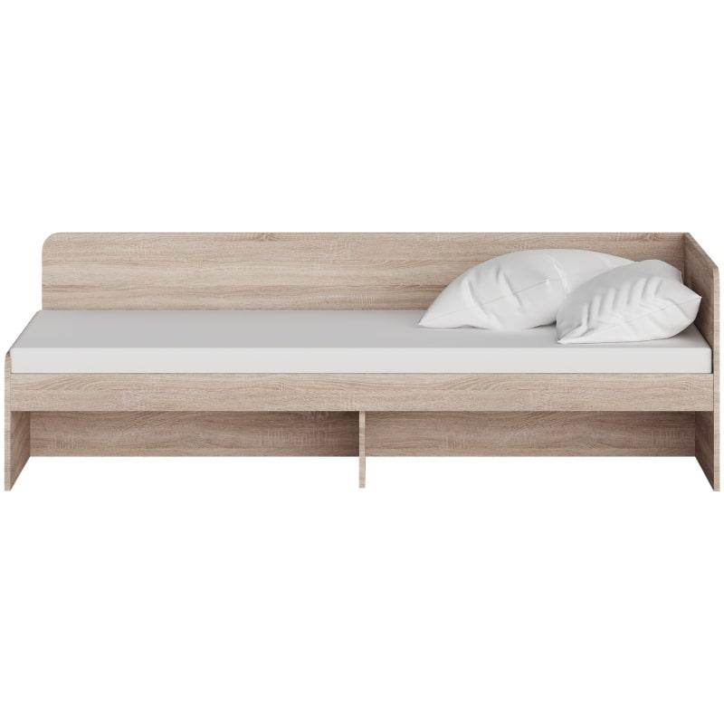 Односпальне ліжко еверест соната 800 без ящиків 80х190 см дуб сонома Dtm 2111 — ціна 2490