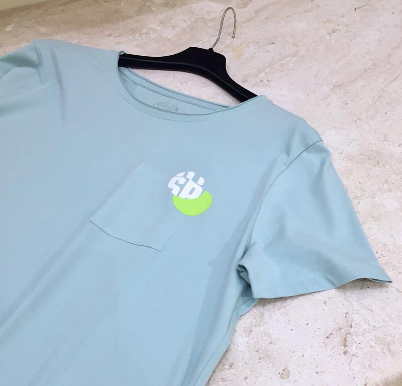 Нова футболка прямого крою брендова Marc Cain Sports “rethink Together “ T Shirt Mint оригінал