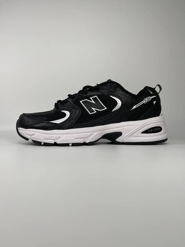 Кросівки new balance 530 black&white/кросівки ню баланс 530 чорні&білі ...
