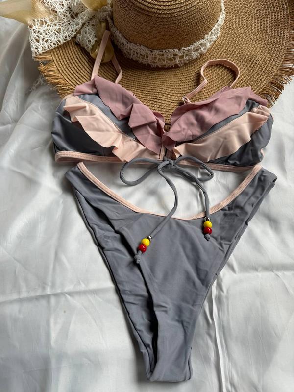 Купальник 👙 з воланами — ціна 1380 грн у каталозі Купальники Купити