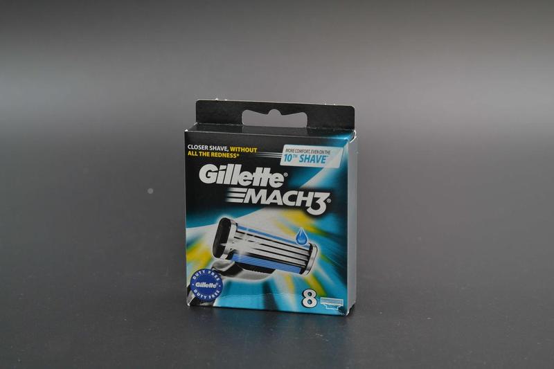 Кассета сменная к станку "gillette mach3" / 8шт — ціна 607 грн у ...