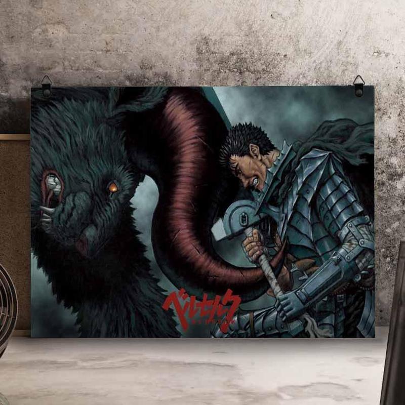 Металевий плакат берсерк протистояння Berserk — ціна 249 грн у каталозі Календарі Купити