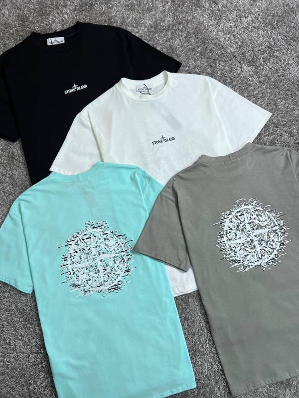 stone island Aop Cropped T Shirt 165657319 stone island t shirt 880 We11done logo print hoodie