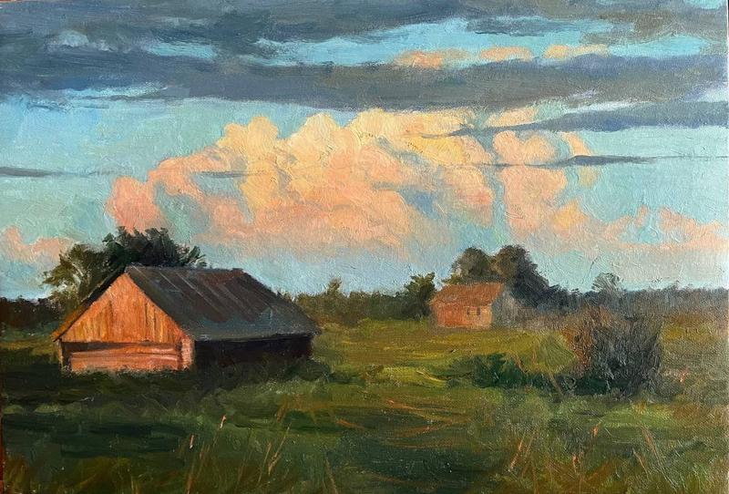 Картина маслом пейзаж — ціна 650 грн у каталозі Картини Купити товари для дому та побуту за