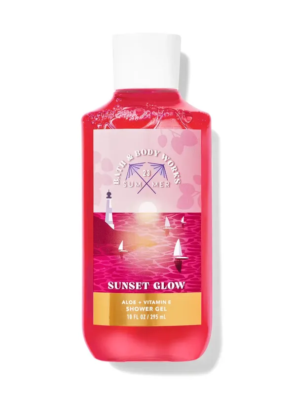 Sunset glow bath and body works store