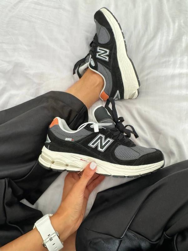 Кросівки new balance 2002r black grey 2002 r — ціна 2499 грн у каталозі ...