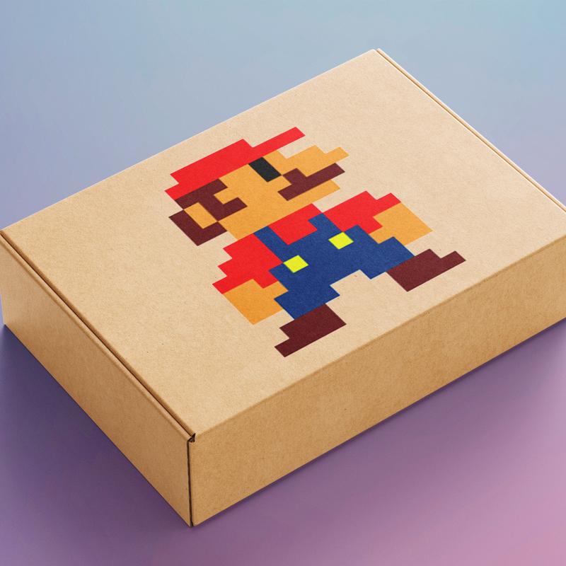 Подарунковий бокс сюрприз ігра супер маріо super mario box — ціна 986 ...