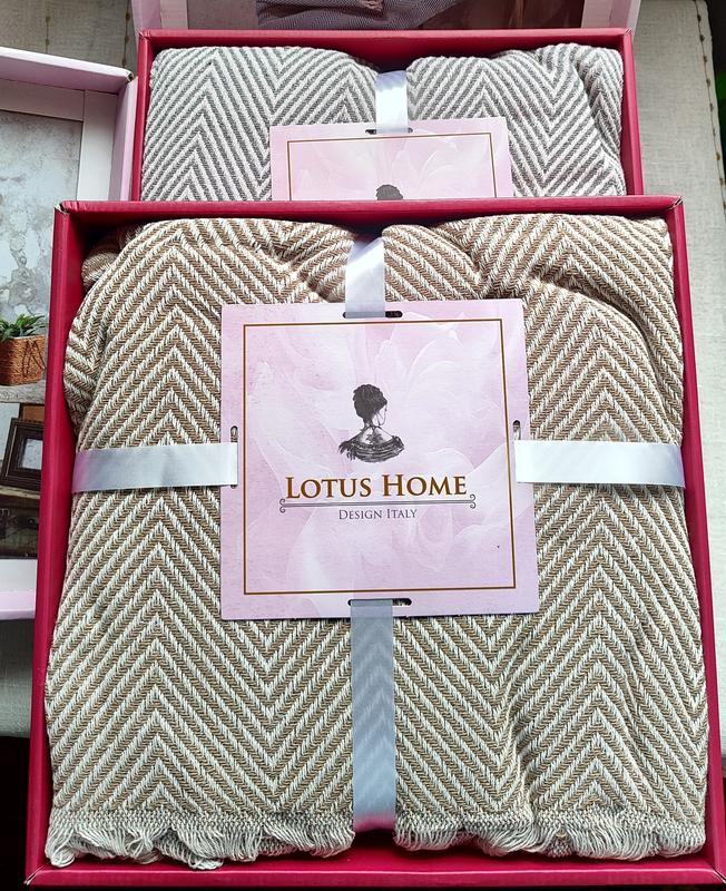 Плед покривало бавовняний Lotus — ціна 890 грн у каталозі Покривала Купити товари для дому та