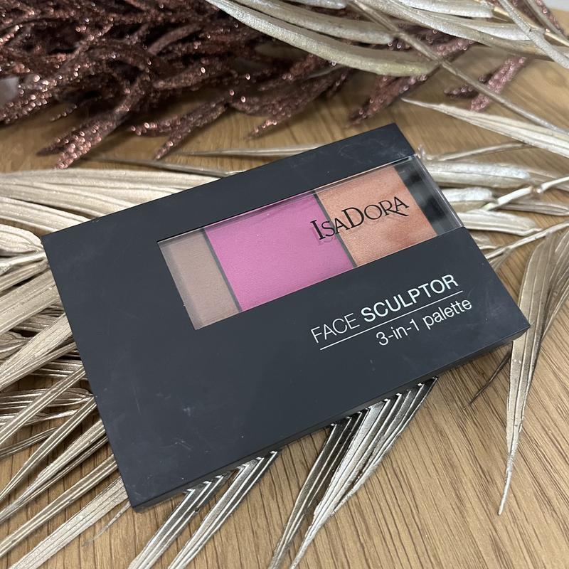Оригінал isadora face sculptor 3-in-1 palette палетка для ...