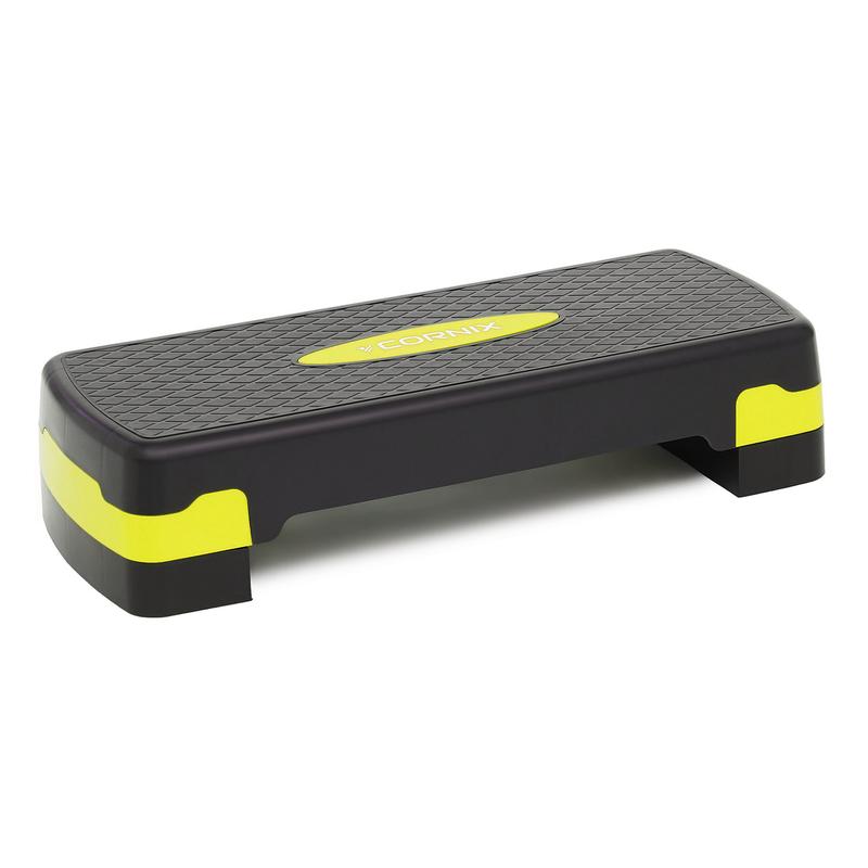 Степ-платформа 2-ступенева cornix 68 х 28 х 10-15 см xr-0192 black ...