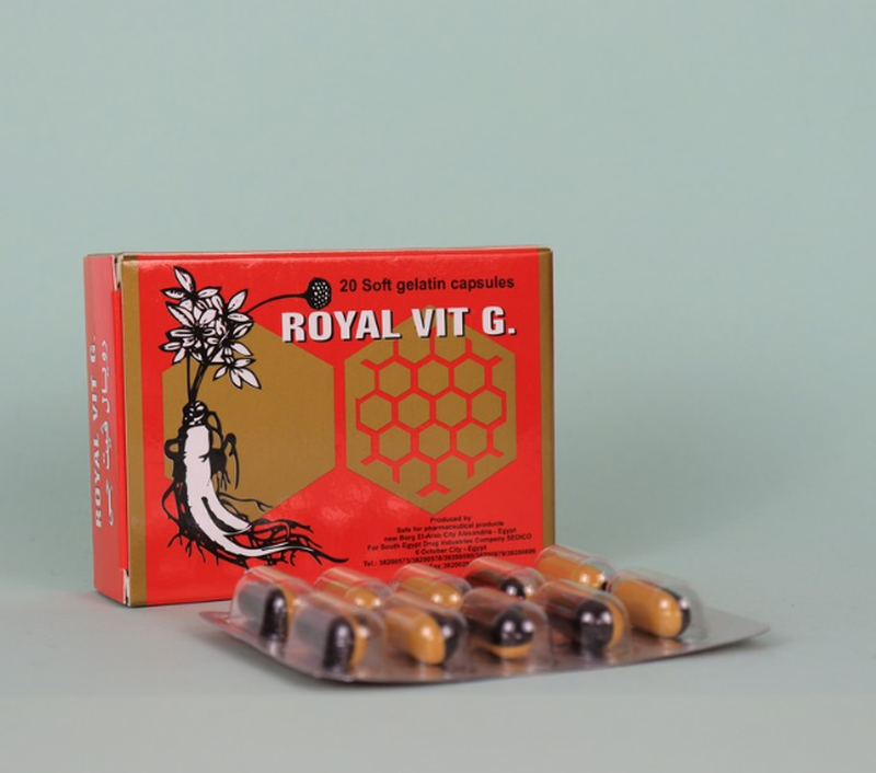 Royal vit g роял вит ж королевские витамины 20 т египет — цена 460 грн ...