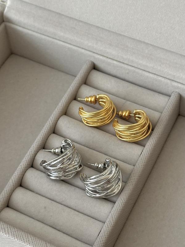 Серьги в стиле селин — цена 1050 грн в каталоге Серьги Купить аксессуары по доступной цене на