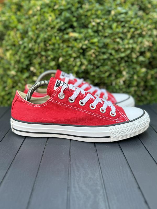 Converse all star кеды кроссовки оригинал красные 37 размер — ціна 675 ...
